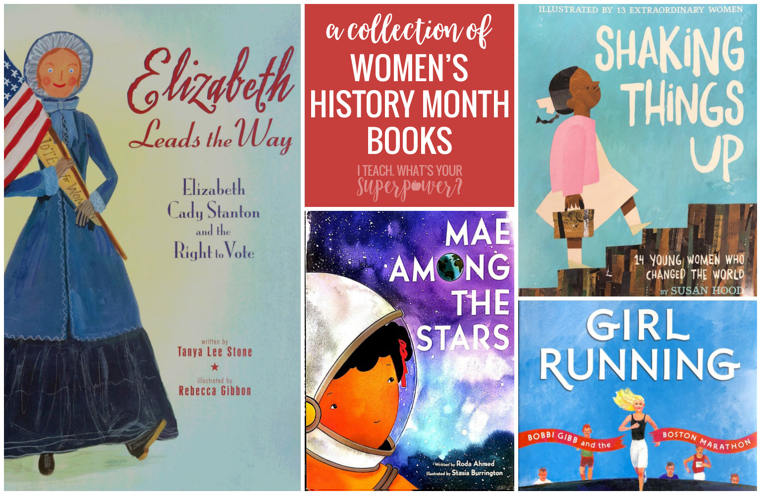 Books to Celebrate Women's History Month | Engaging Literacy