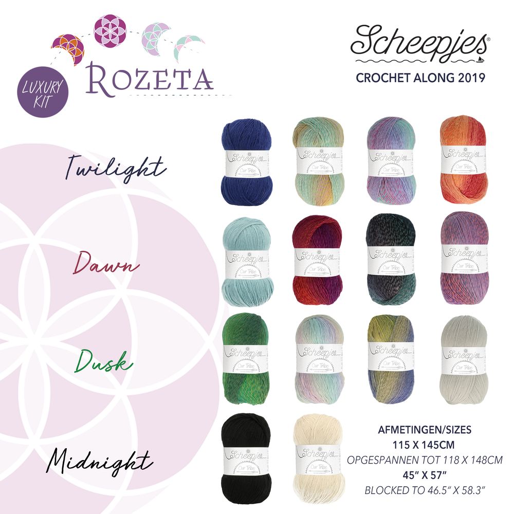 Rozeta kits are almost here! | LillaBjörn's Crochet World