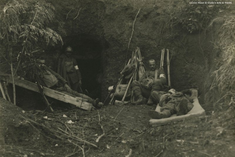 La vita nelle trincee