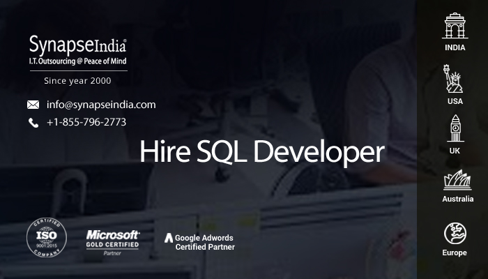 Software Development Company: Hire SQL developer with best SQL skills