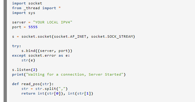 [Tech With Tim] Python Online Game Tutorial #4 - Connecting Multiple ...