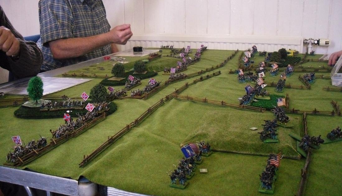 CARLUKE WARGAMES CLUB: 15mm ACW 5.12