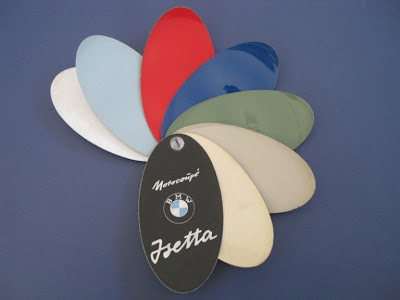 BZ's BMW Isetta 300's: Isetta - Paint Swatches