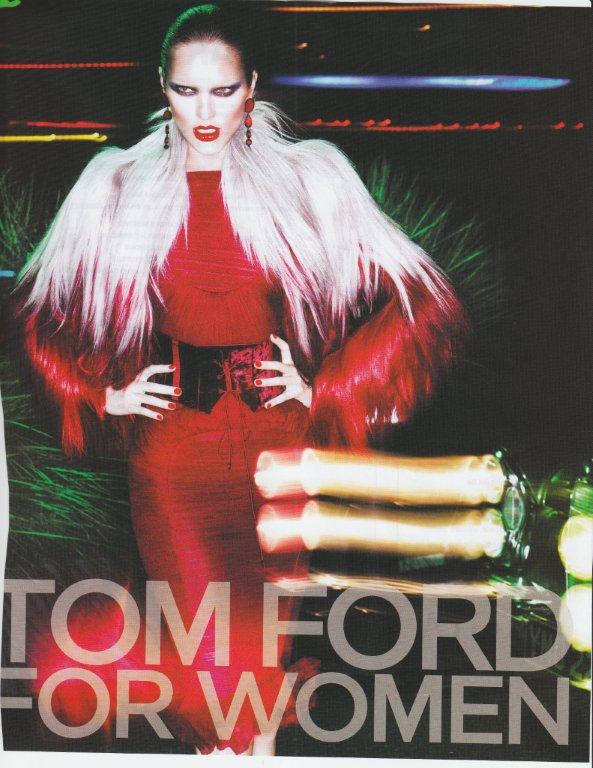 Kim Designs: Wild Red Ad - Lady in Red