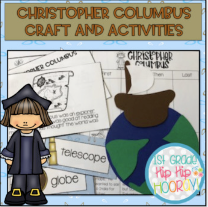 1st Grade Hip Hip Hooray!: Christopher Columbus...Let's Discover ...