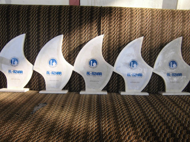 VANDEL AL-AZHAR, CUSTOM DESIGN UNIK | Pusat Piala Trophy Marmer Dan ...