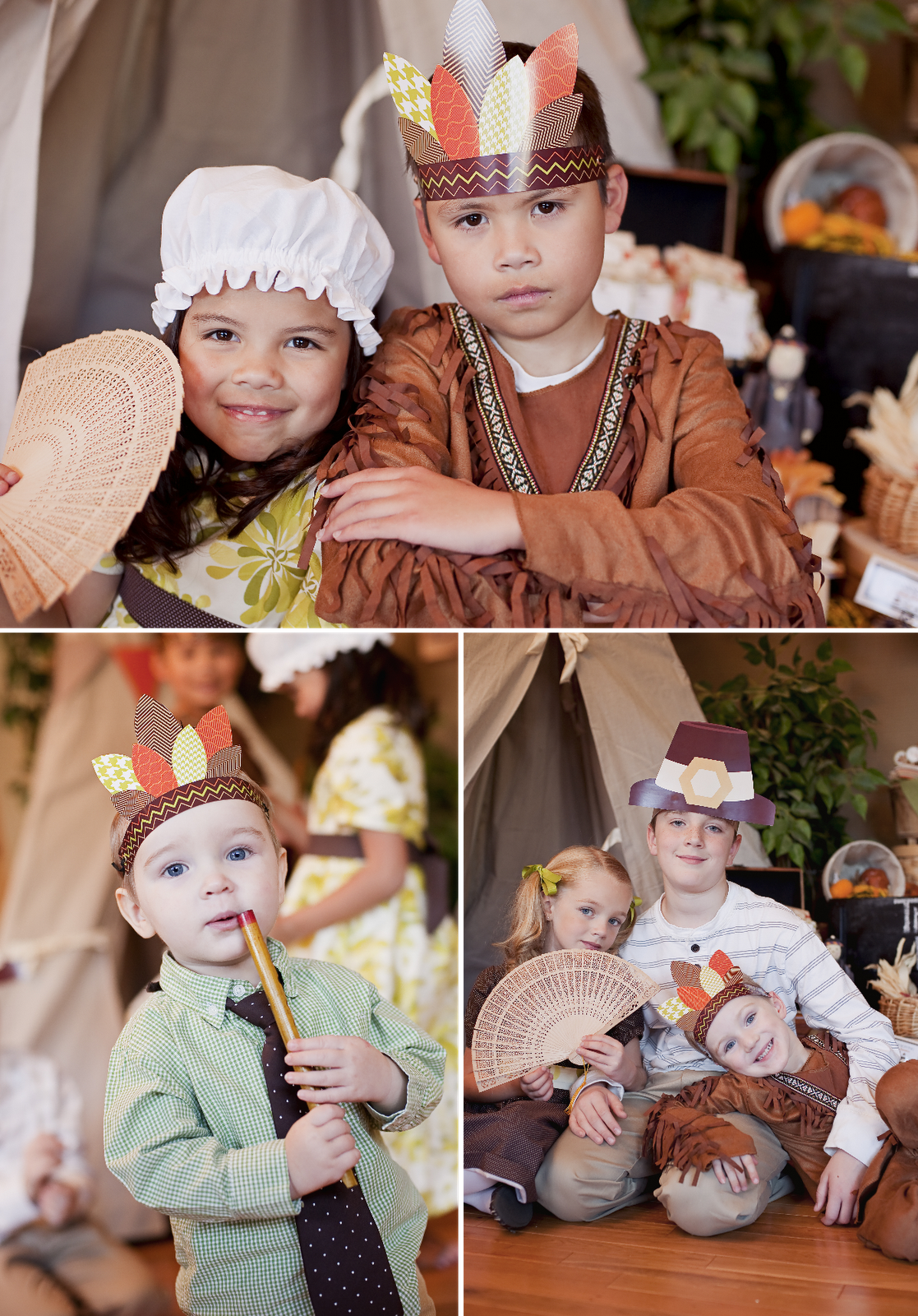 pilgrims and indians printables