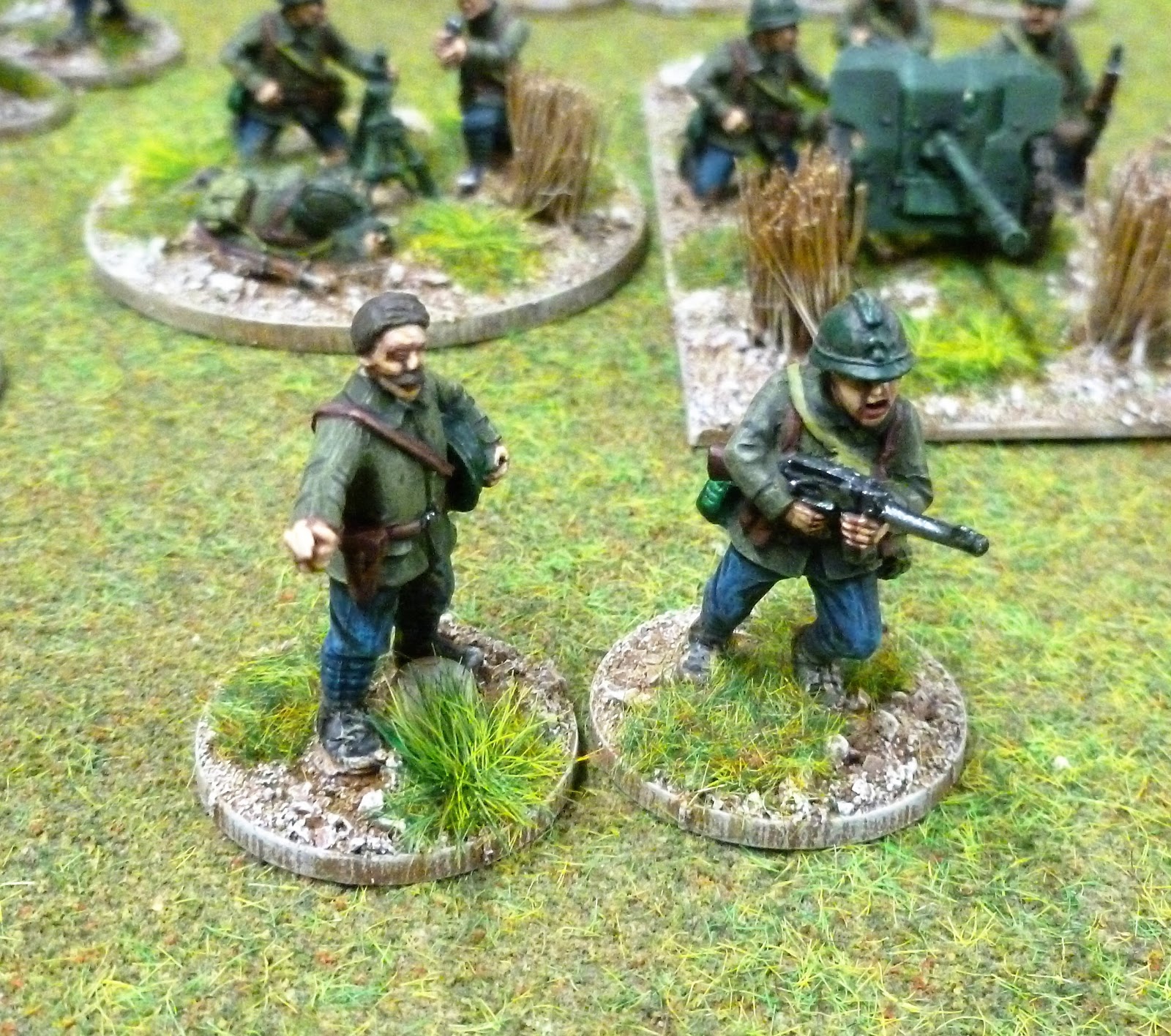 Metal Mercenaries: 28mm WW2 French Light Infantry Force