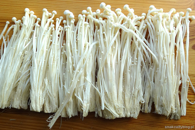 Enokitake - Enoki - Smakowity blog
