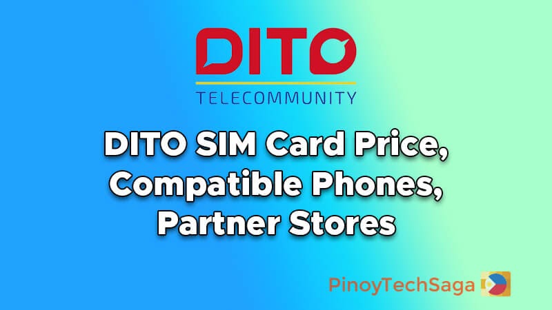 DITO SIM Card Price, Compatible Phones, Partner Stores (2023 ... DITO SIM Card Price, Compatible Phones, Partner Stores (2023 ...