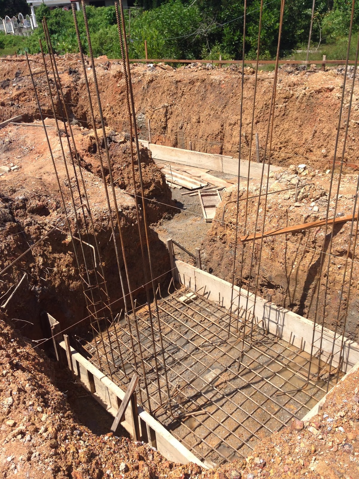 Projek Pembinaan Rumah: Pembinaan Week 2 : Penyediaan Tapak Part II