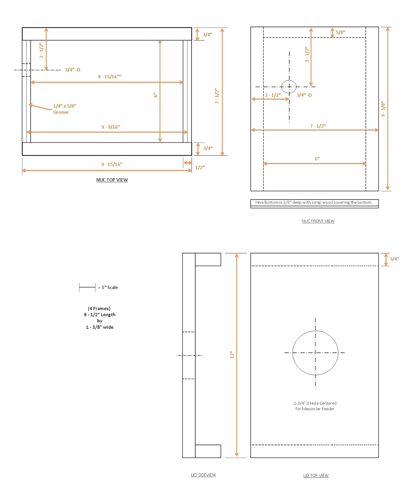 Bee Nuc Dimensions at Taj Wheelwright blog