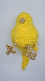 Dippy Cat Crochet: Free crocheted canary pattern for #CanaryCraftivists