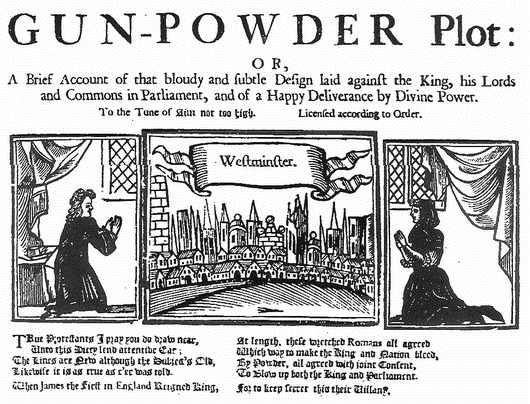 THE GRANDMA'S LOGBOOK ---: GUY FAWKES & THE FAILED GUNPOWDER PLOT OF 1605