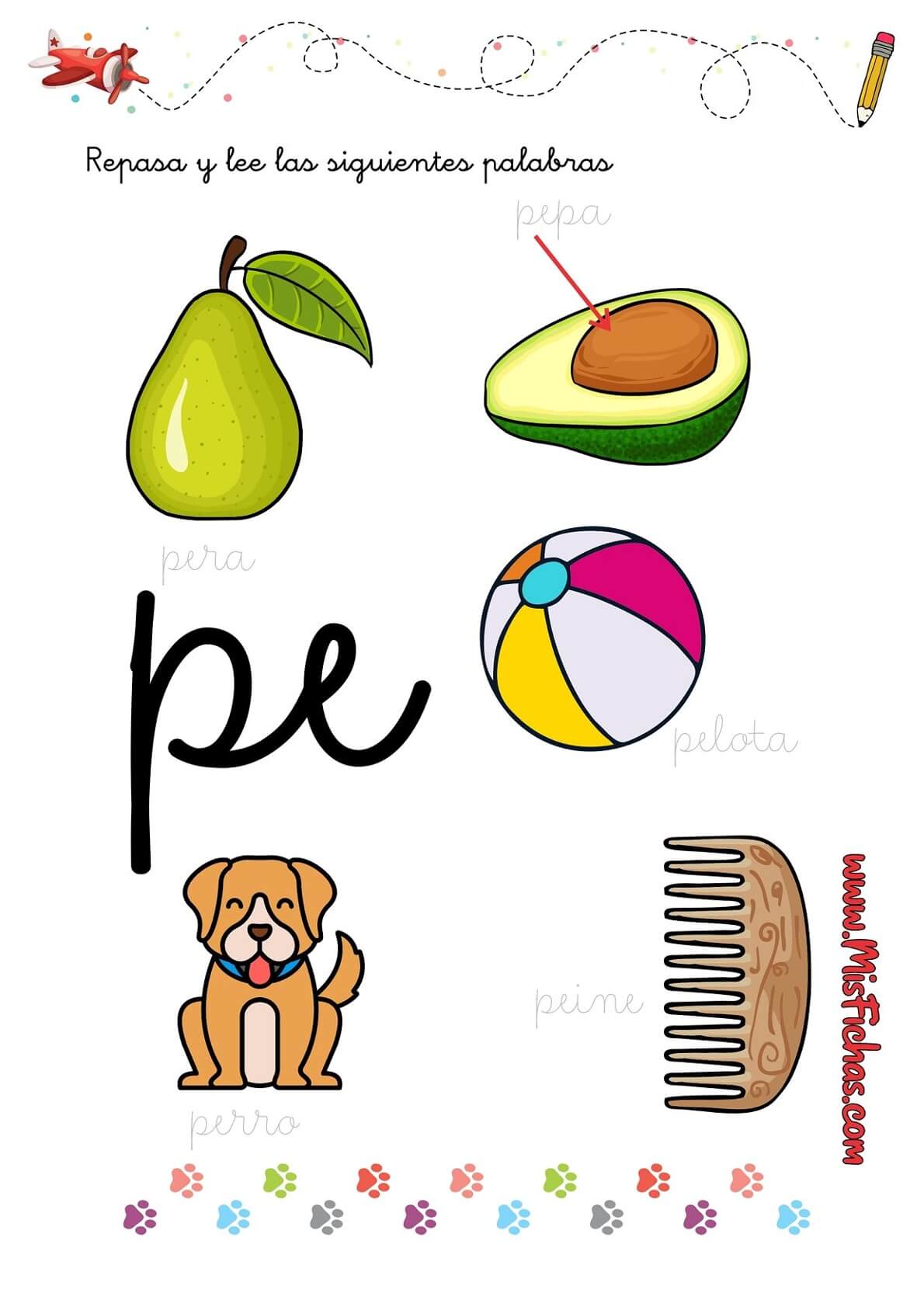 Fichas para Sílabas Pa Pe Pi Po PU | Materiales Educativos para Maestras