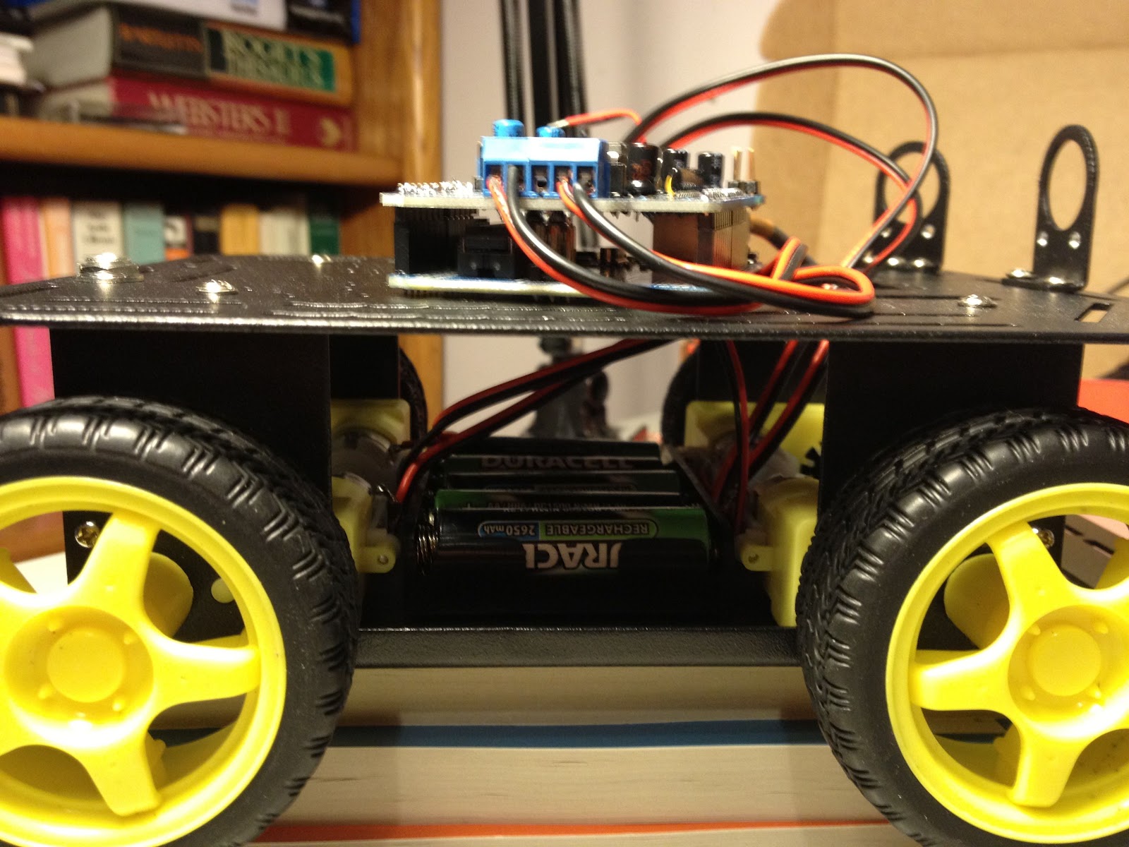 Arduino Adventures Using The Df Robot 4wd Sku Rob0025 With The