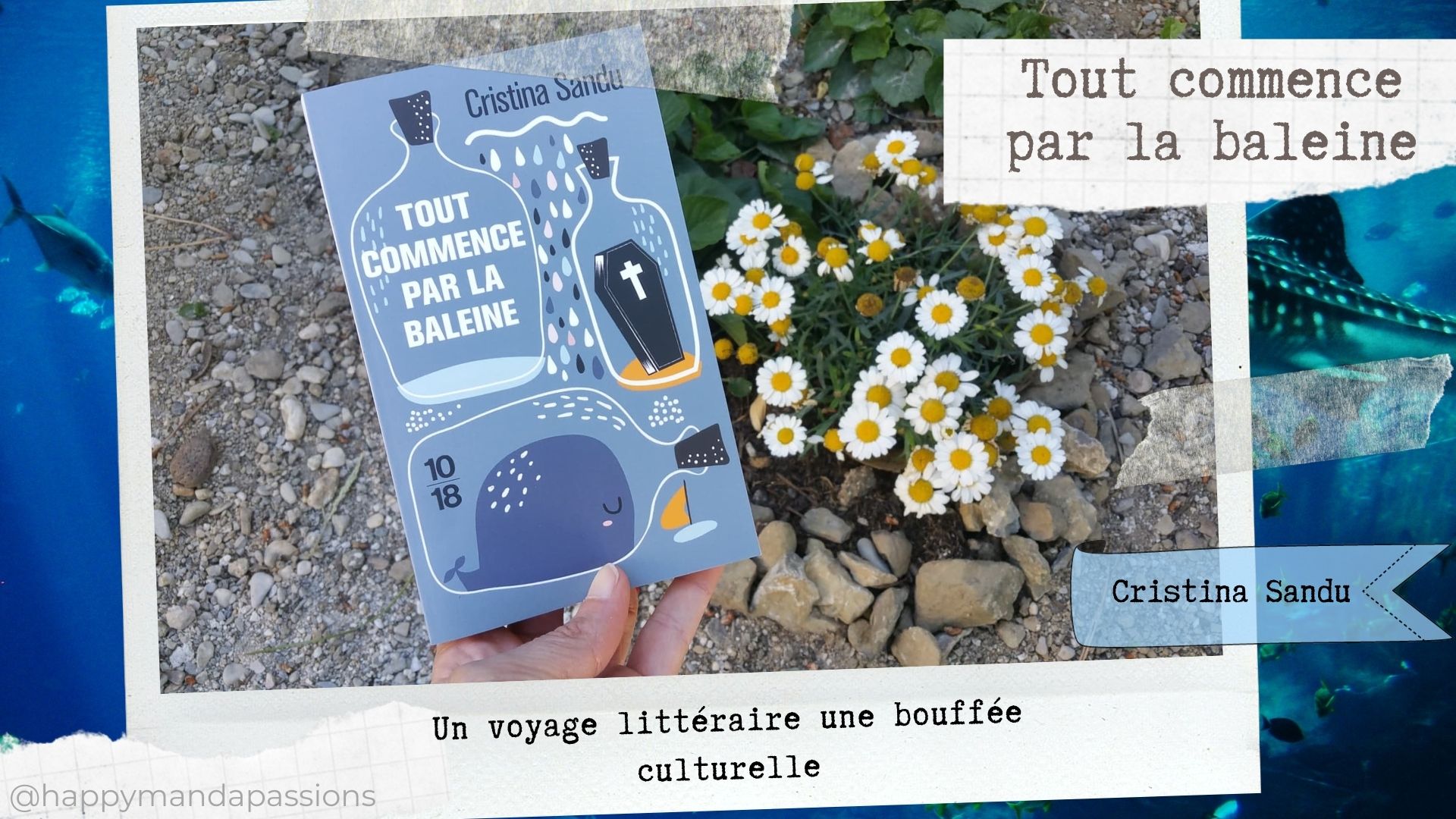 Tout commence par la baleine - Cristina Sandu - Happy Manda Passions