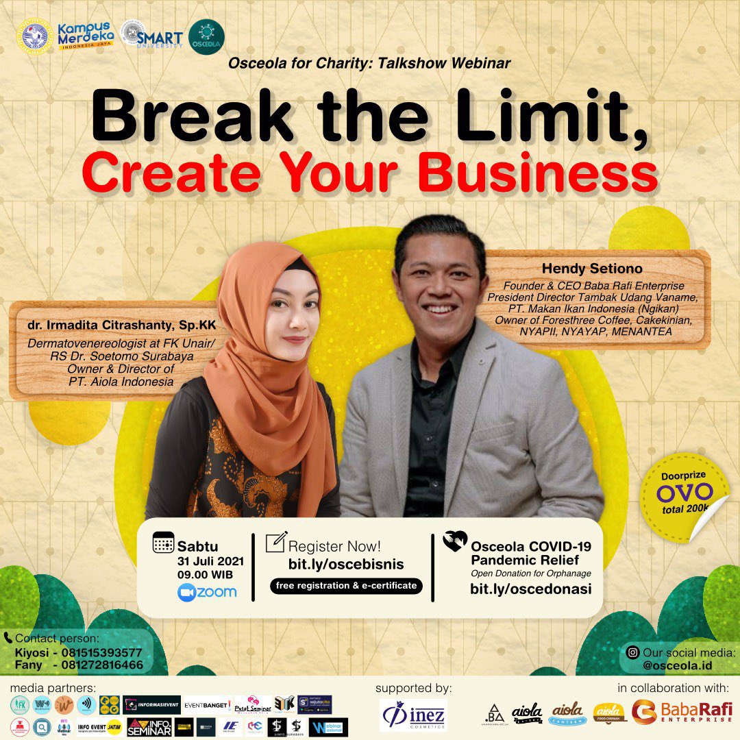 Tips Sukses Bisnis Kuliner ala Founder Baba Rafi Enterprise