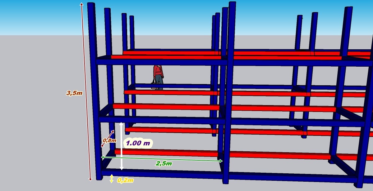 CARA MENGHITUNG KAPASITAS RAK UNTUK GUDANG COLDSTORAGE - RAMUNA GRESIK
