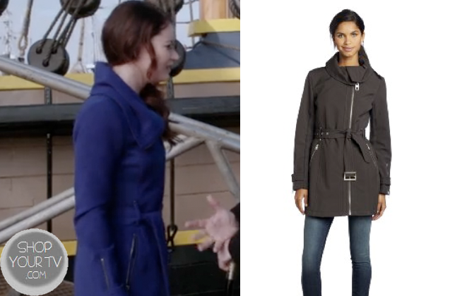 Once Upon A Time: Season 2 Episode 22 Belle's Blue Trench | Fashion ...