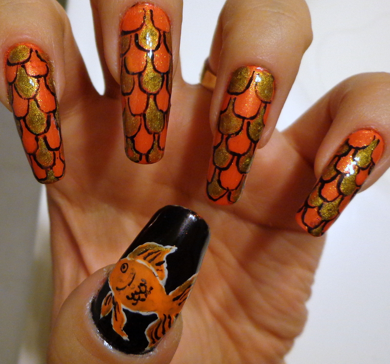 Nailed to the Post: Nail of the Week: Fish Nails