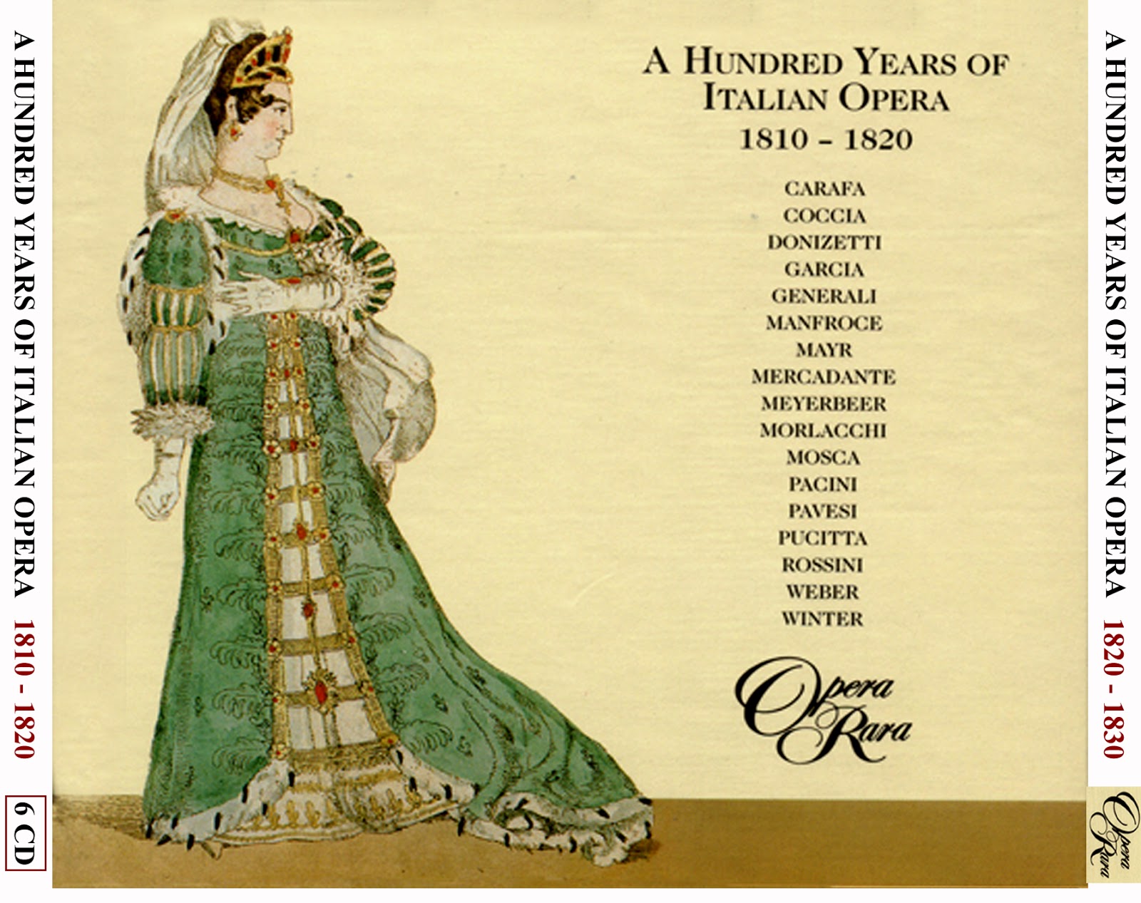 afina tus oidos: A Hundred Years of Italian Opera 1810-1820