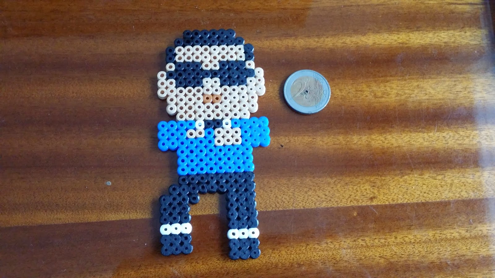 Historias de un saltimbanqui: Hama Beads: El mundo en 8 Bits