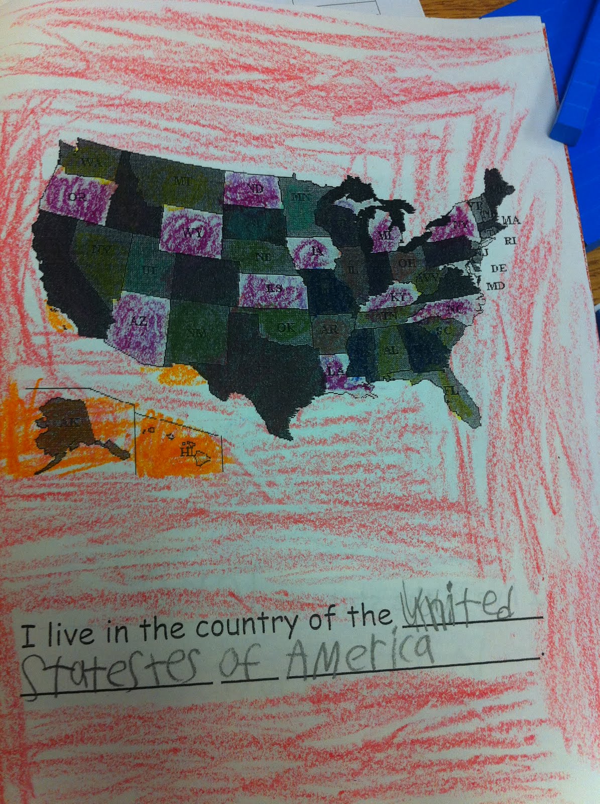 The Adventures of a K/1 Teacher: Map Activity