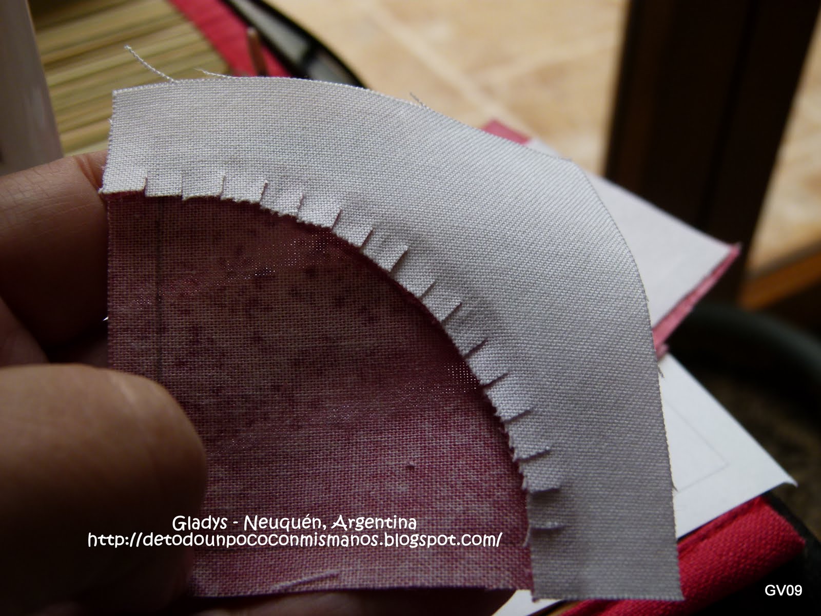 De todo un poco con mis manos: N° 509: Tutorial Costuras Curvas