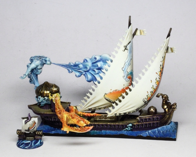 Battle Brush Studios: Showcase: Dreadfleet - The Flaming Scimitar