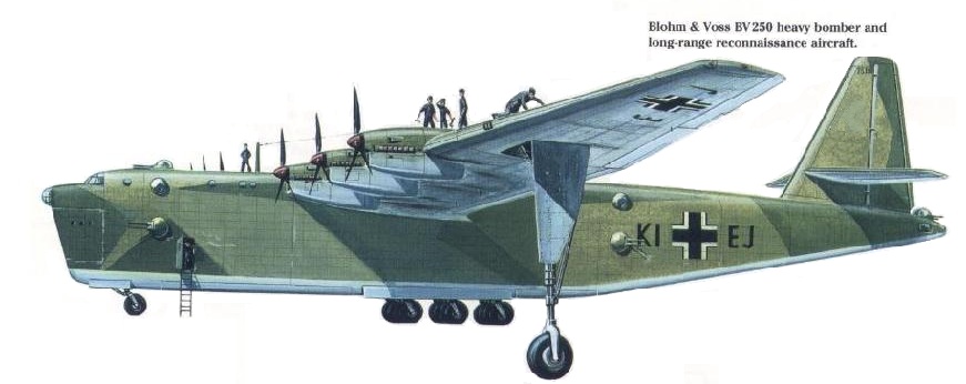 aerosngcanela: O gigante Blohm & Voss BV 238
