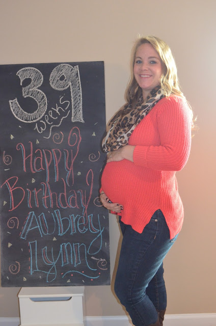 Little Lermas!: 39 Week Bumpdate (LAST one!)