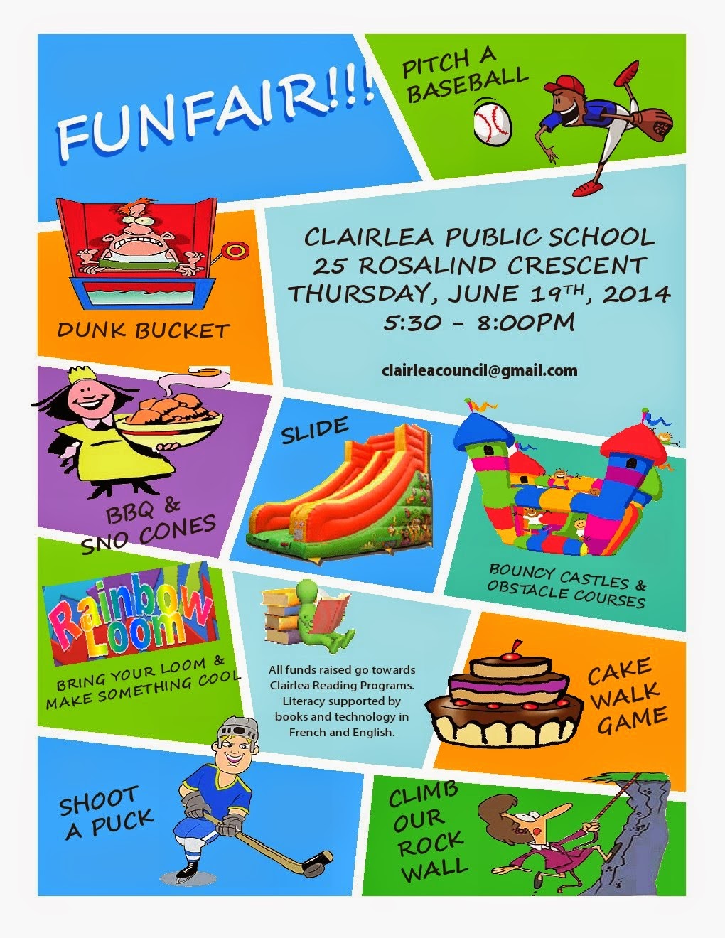 Clairlea School Council: Fun Fair will be Thursday June 19!