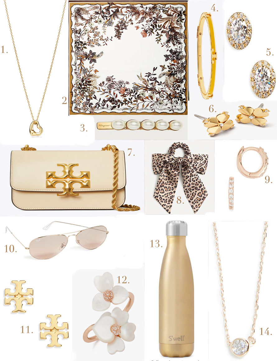 A Touch of Southern Grace : Gold Earrings And Accessories