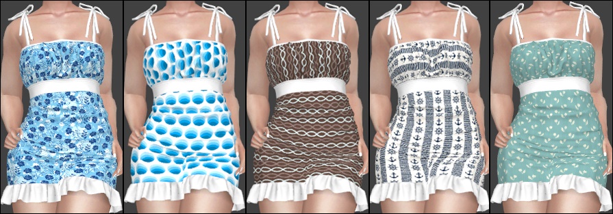 Annett's Sims 4 Welt: NitroPanic Dresses Recolors