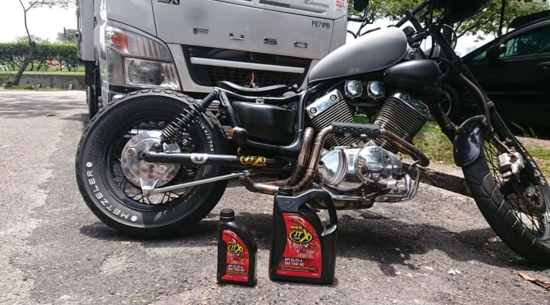 JTX1000 Minyak Pelincir Terbaik Di Dunia: Yamaha Easy Rider JTX Inside