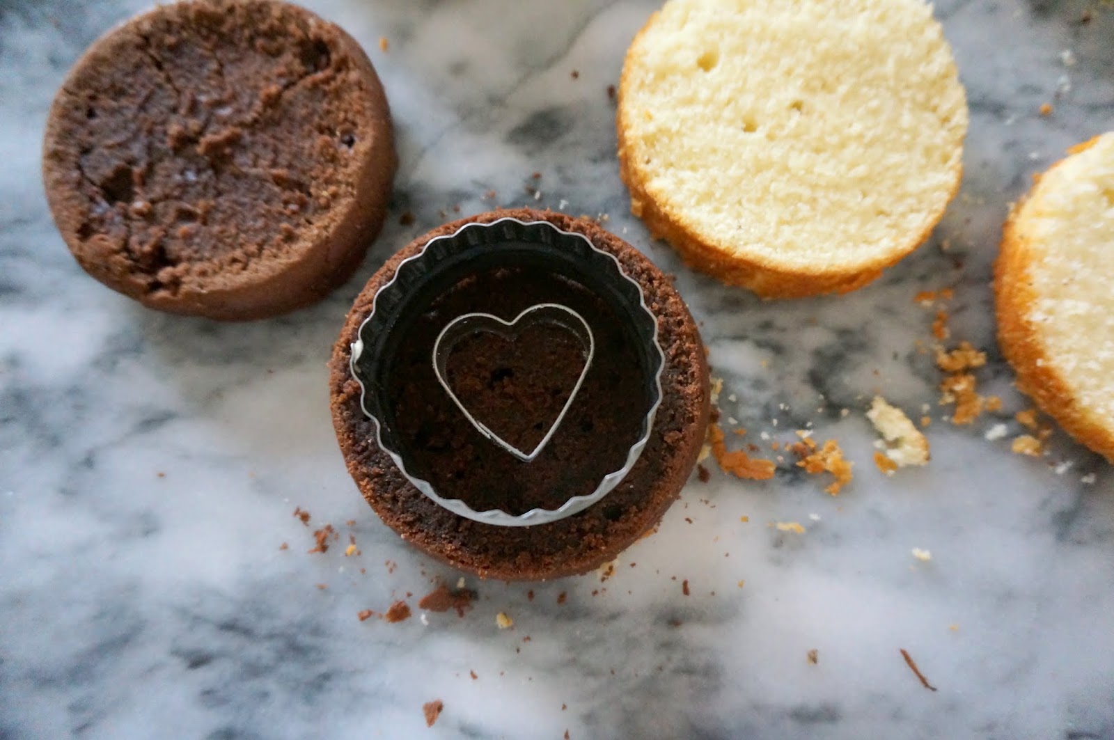 Mini Checkerboard Cake