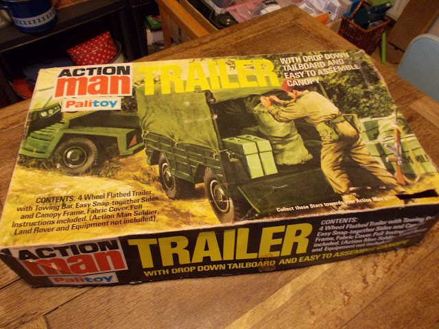 Action Man: Rare Vintage Action Man Trailer Boxed