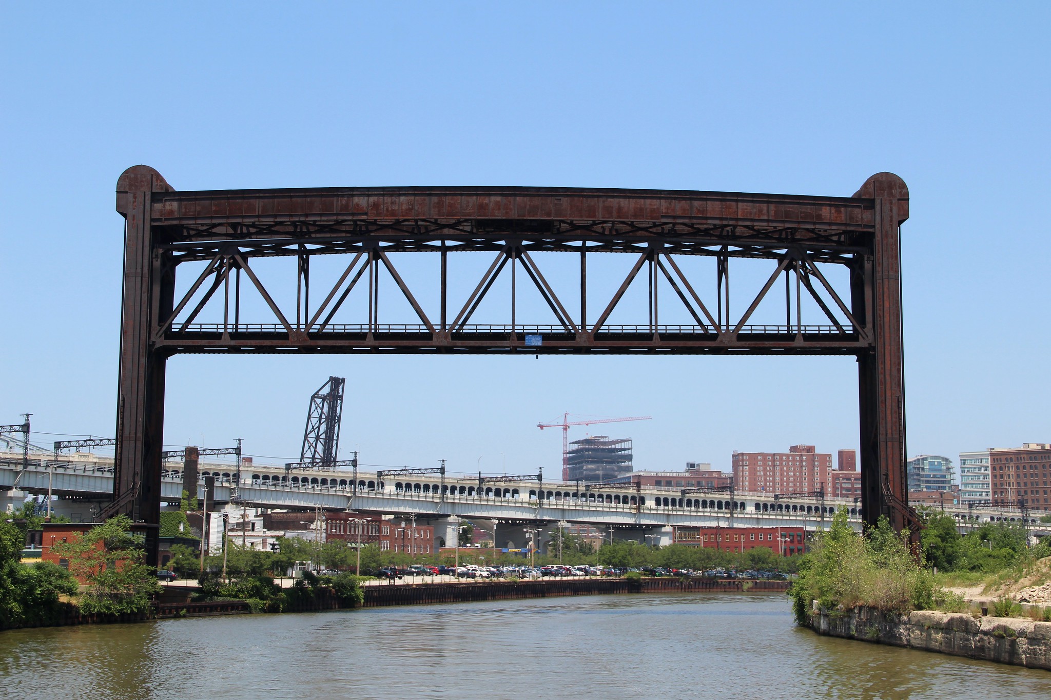 Industrial History: 1935 Cleveland Union Terminal Viaduct over Cuyahoga ...
