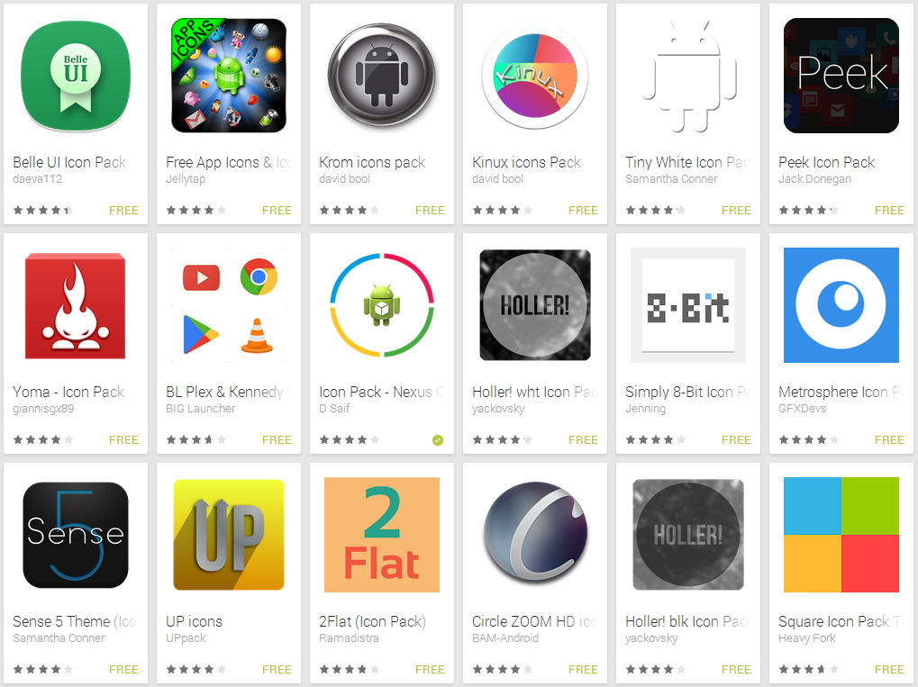 Top 5 icons packs I recommend!