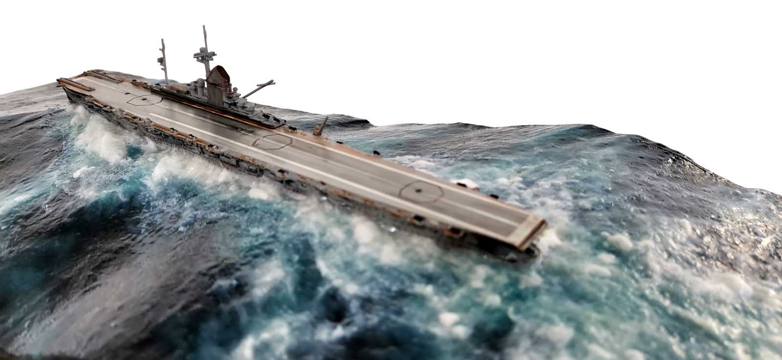 JHmodelator: DIORAMA PORTAAVIONES GRAF ZEPPELIN, ESCALA 1:1250