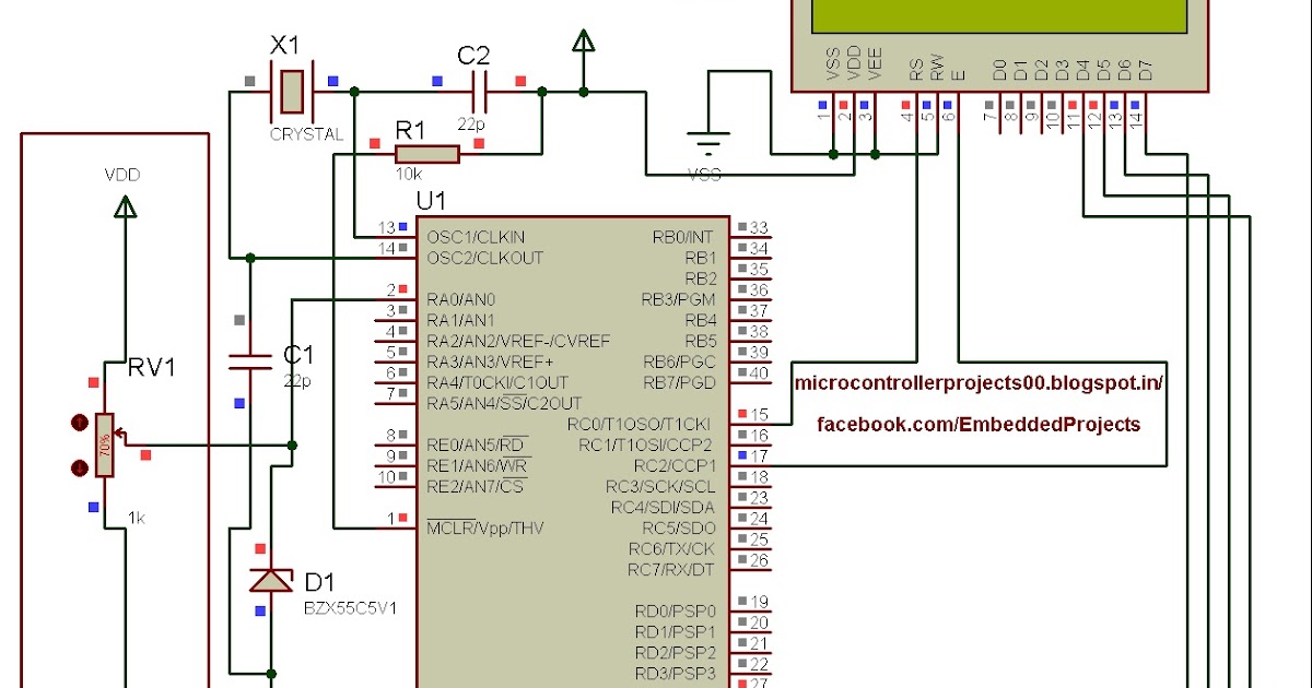 Digital Voltmeter using PIC Microcontroller