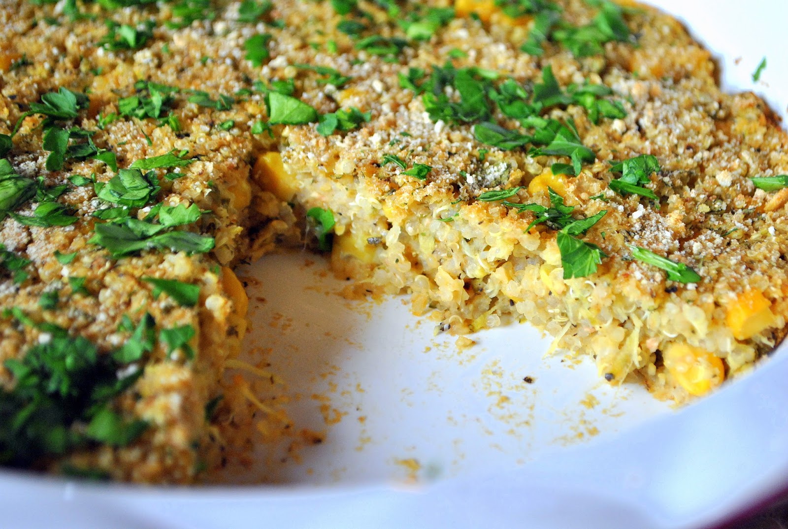 Chickpea & Quinoa Savory Pie (Torta de Grão de Bico & Quinoa) - The ...