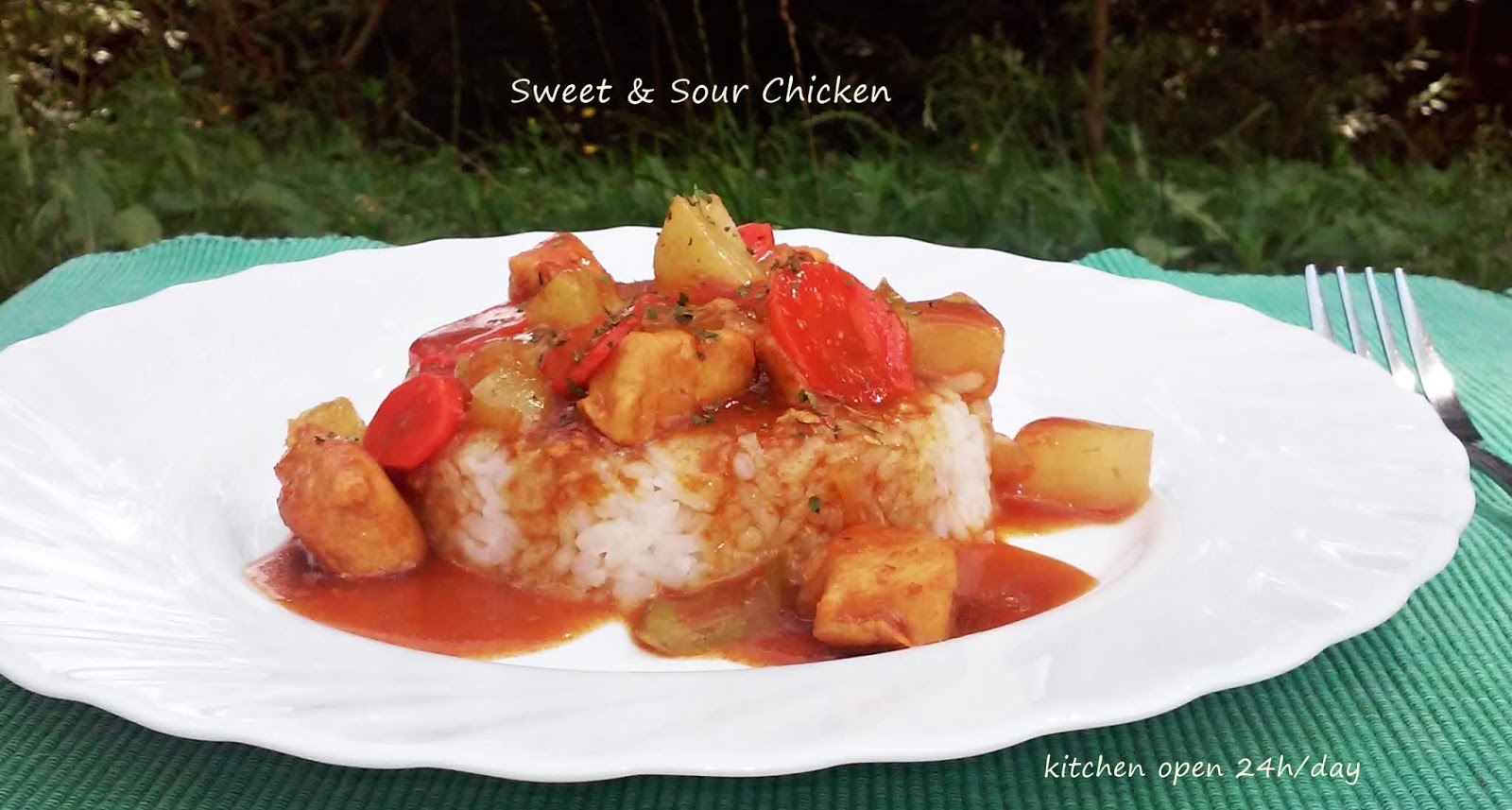 Gabi Naum's kitchen open 24h/day: Pui cu sos dulce acrișor