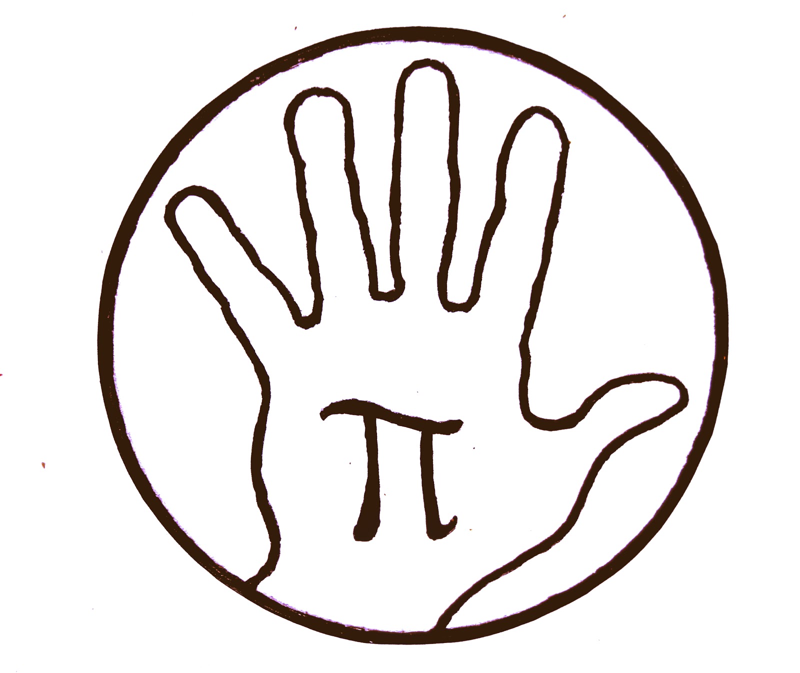 Fat Bill and Me: "Hand Pi" Republic de Santa Fe style.