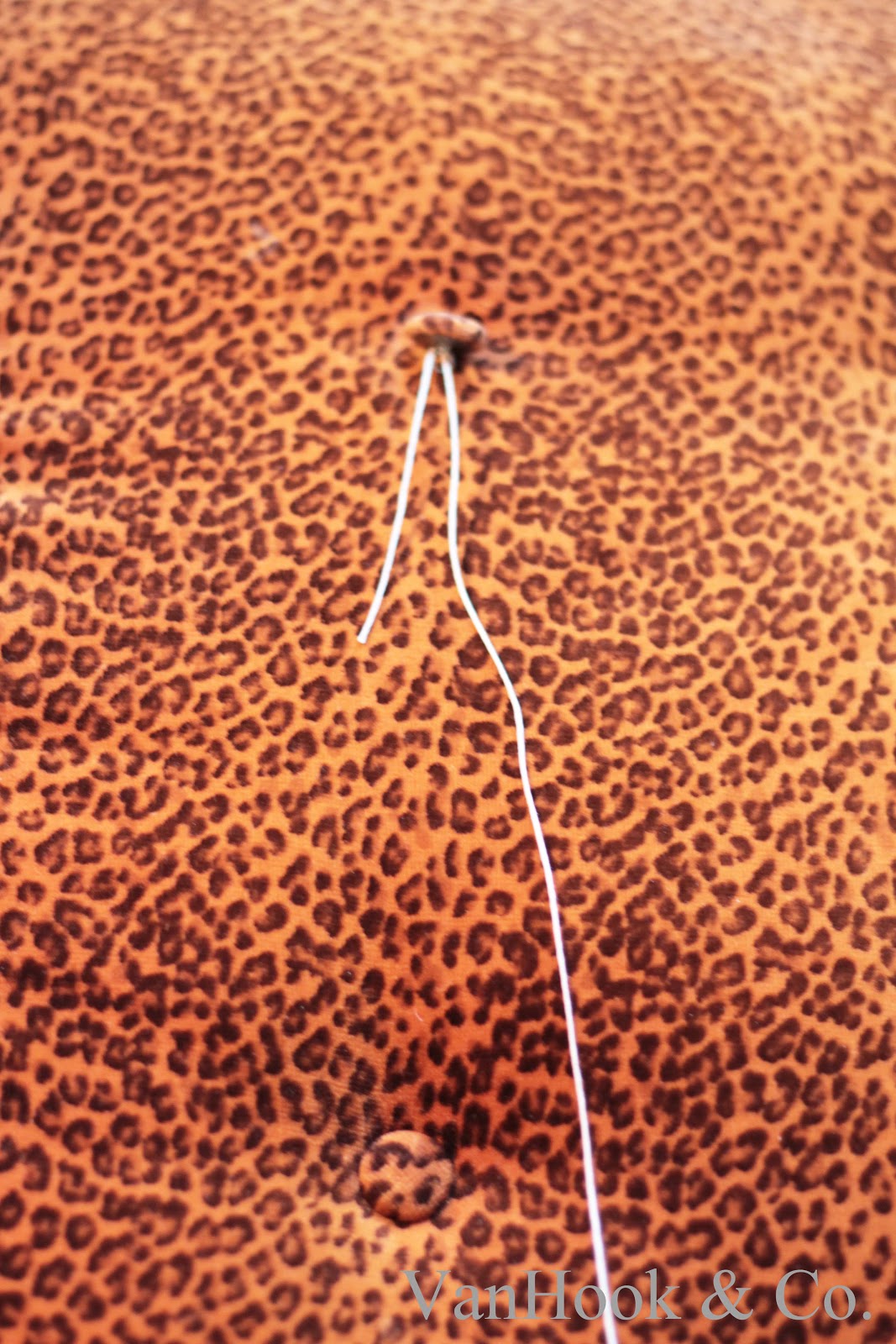 VanHook & Co.: How to Tuft furniture