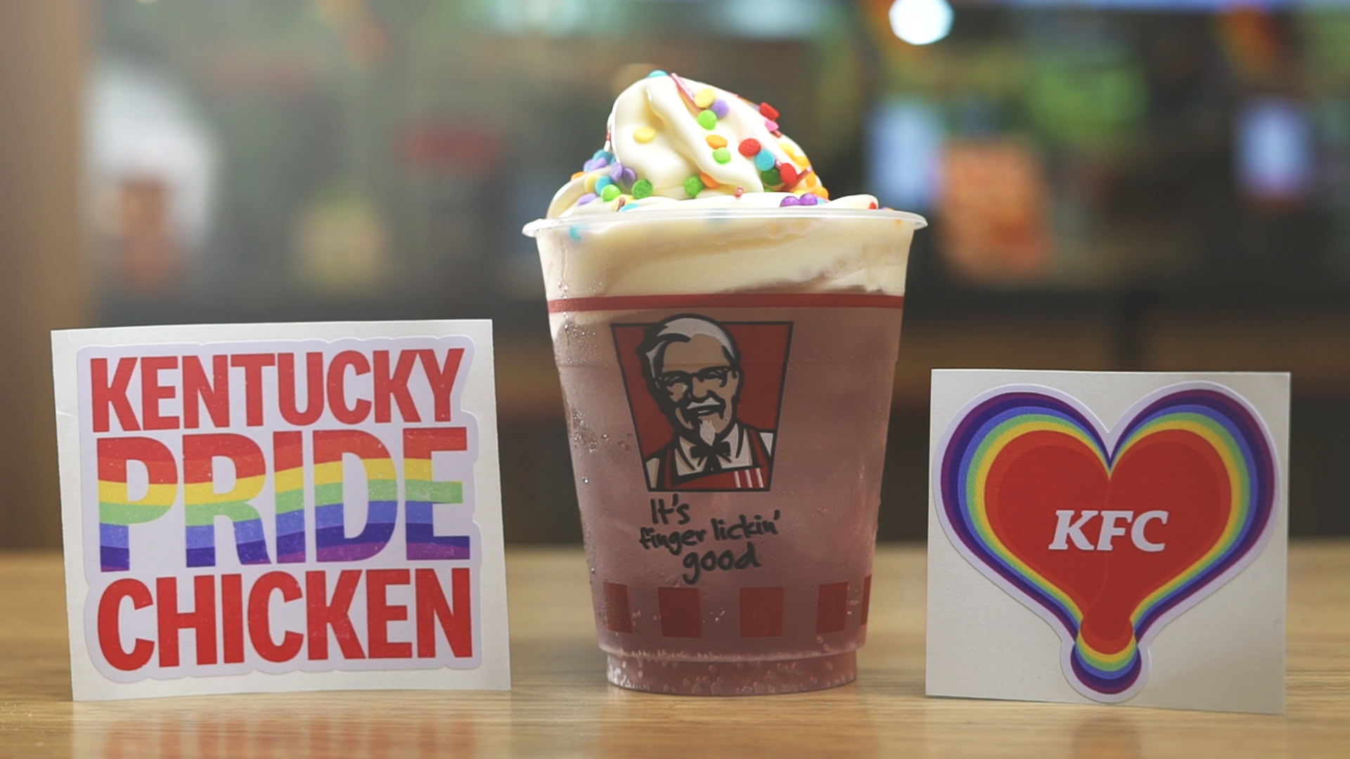 A Rainbow-Filled KFC Store in BGC, Taguig - Recycle Bin of a Middle Child