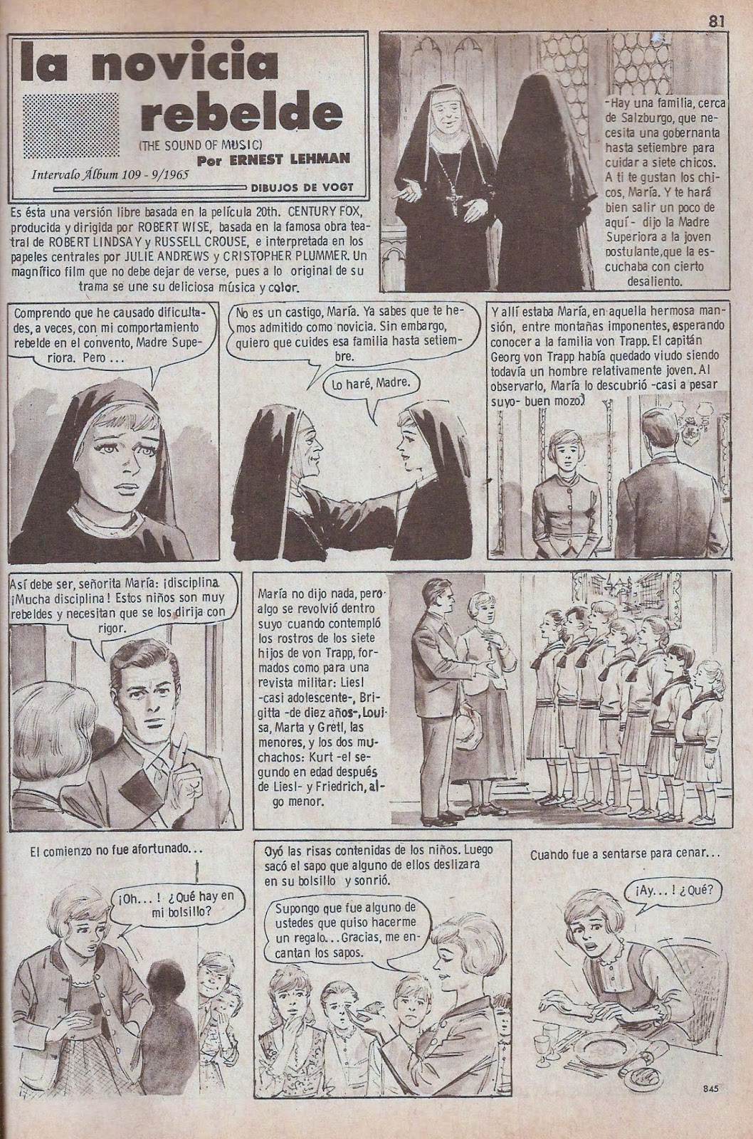 Columberos: Adaptación de Película - La Novicia Rebelde