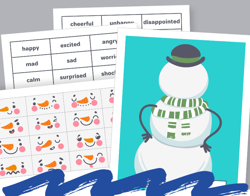 Free Printable Snowman Emotions Activity | And Next Comes L ...