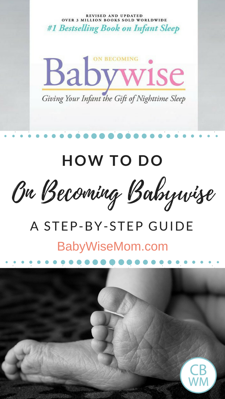 How To Do On Becoming Babywise - Chronicles of a Babywise Mom